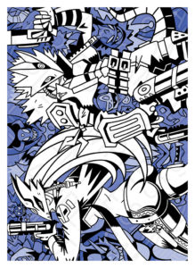 Beelzemon x BelleStarmon Standard Sleeves 65x - Limited Series