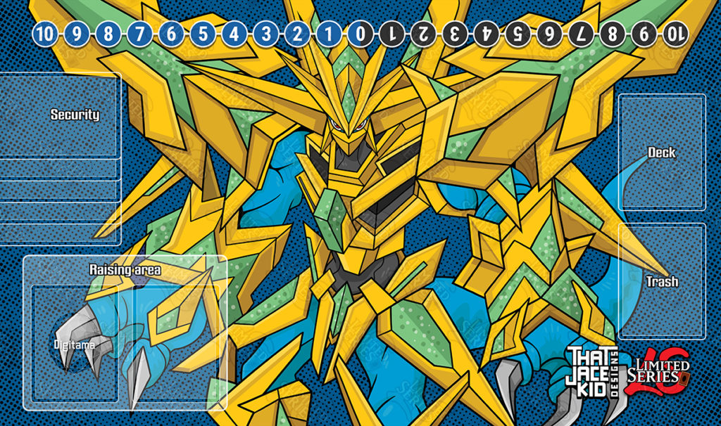 Magnamon X Antibody Playmat - Limited Series